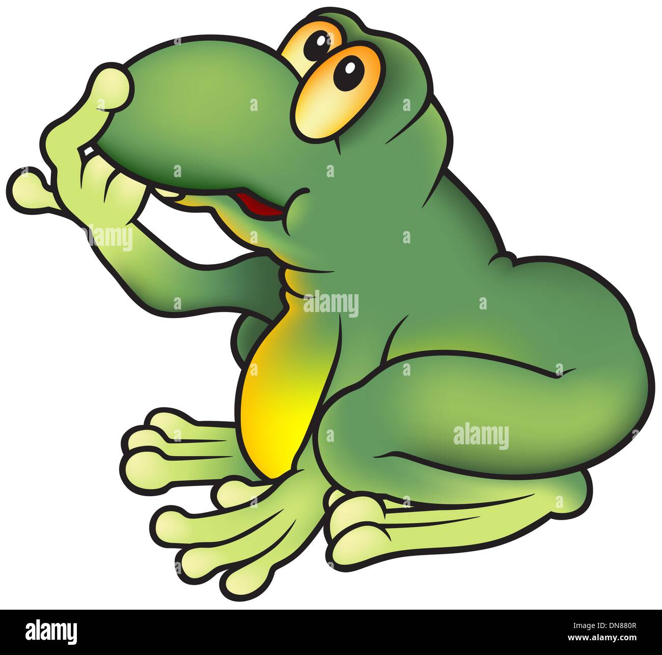 Frog vector Stock Vector Images - Alamy