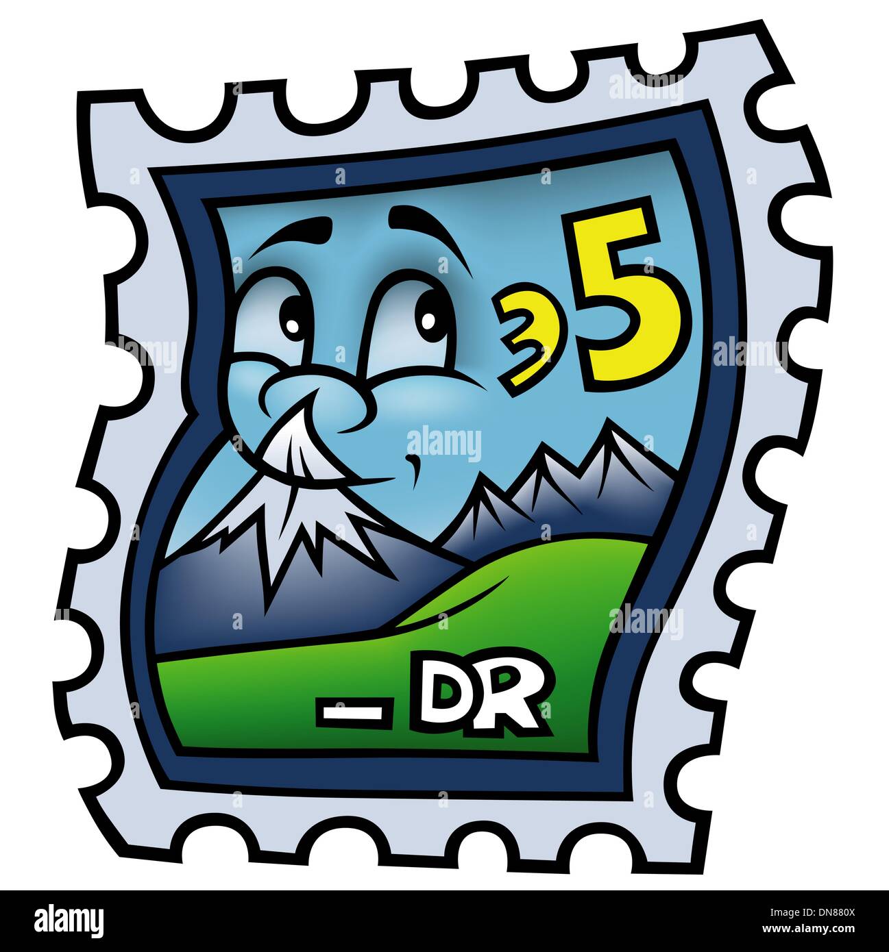 Postage Stamp Cut Out Stock Photos & Postage Stamp Cut Out Stock Images ...