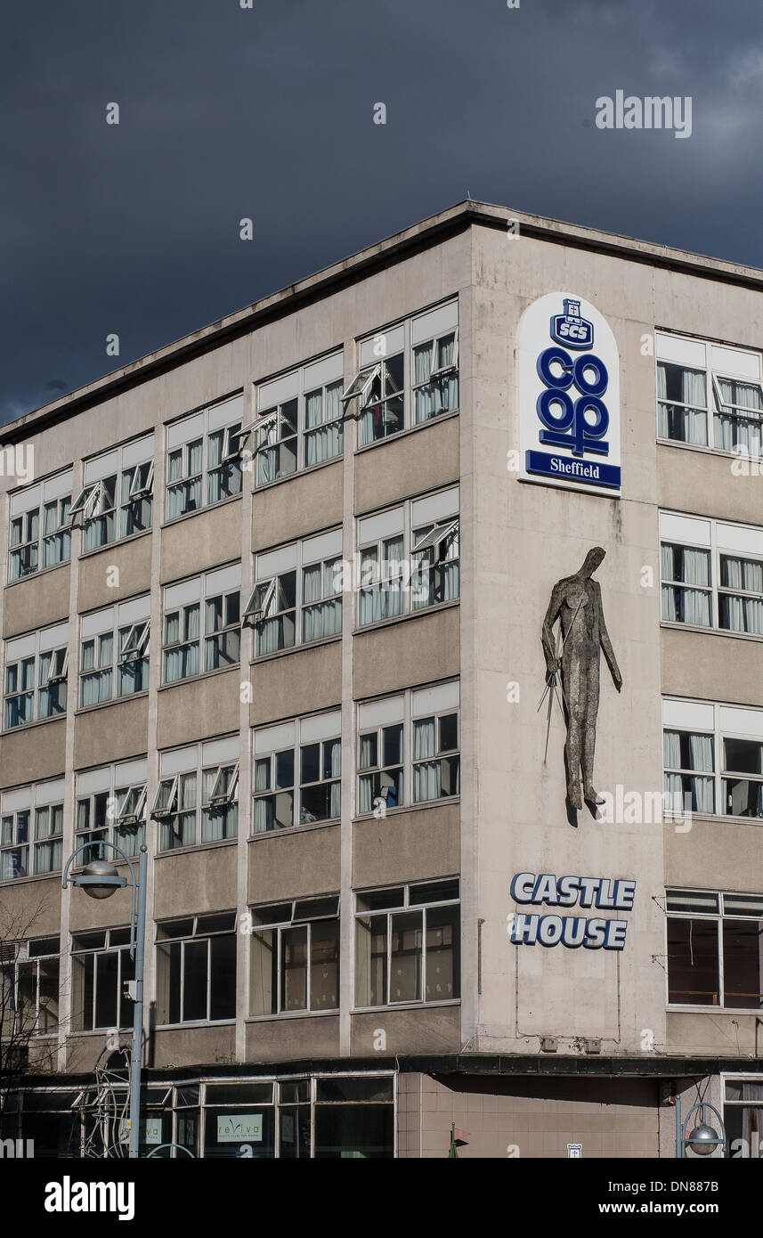 Castle House Co-op Building in Sheffield, South Yorkshire England UK ...