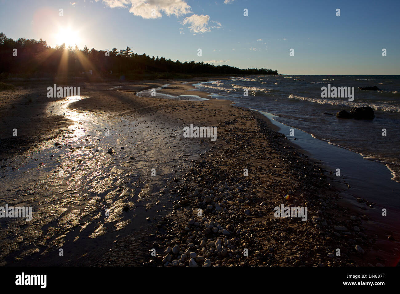 Lake Huron Beach Stock Photos & Lake Huron Beach Stock Images - Alamy