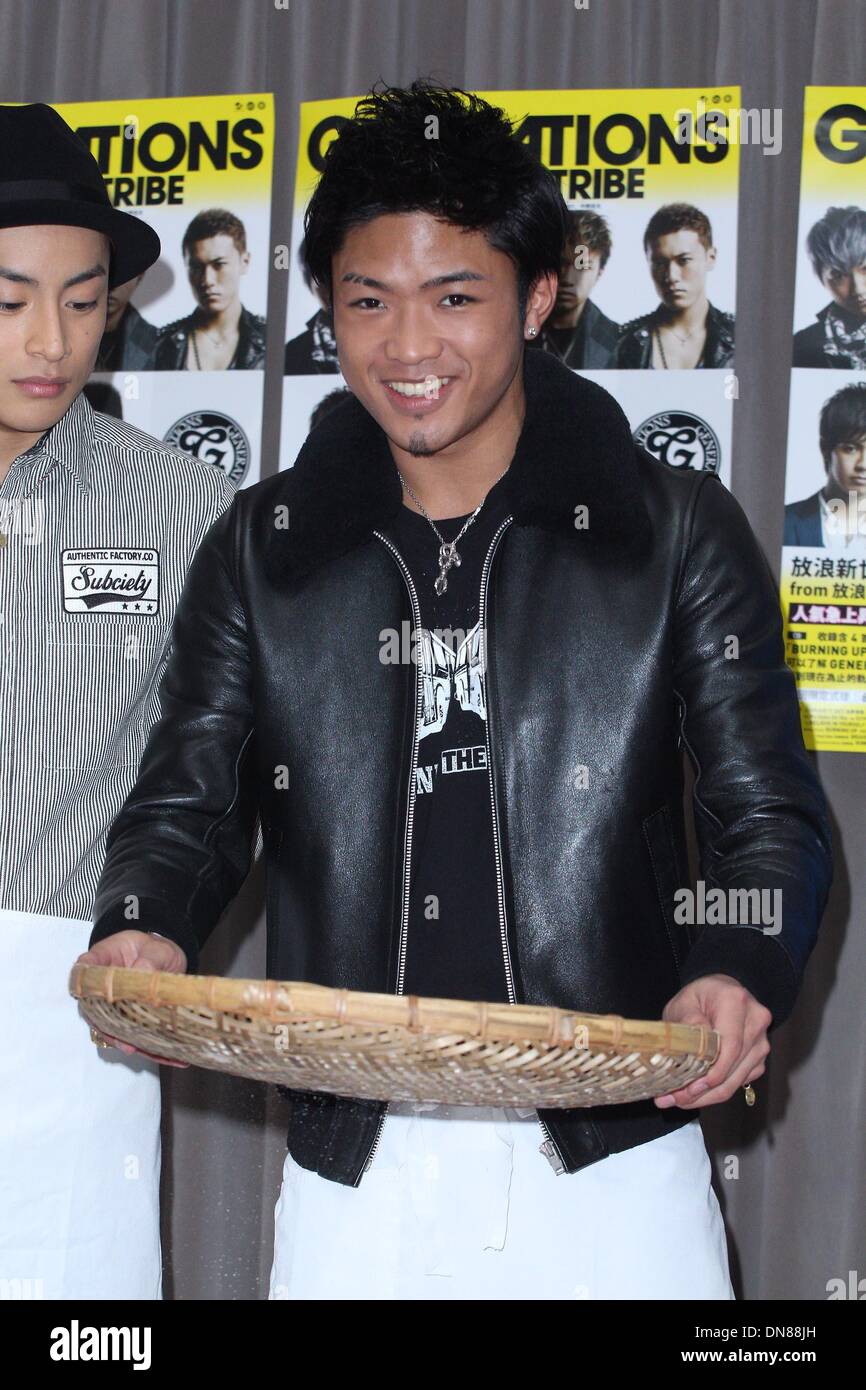 Japanese group GENERATIONS promote their new album in Taipei,China on ...