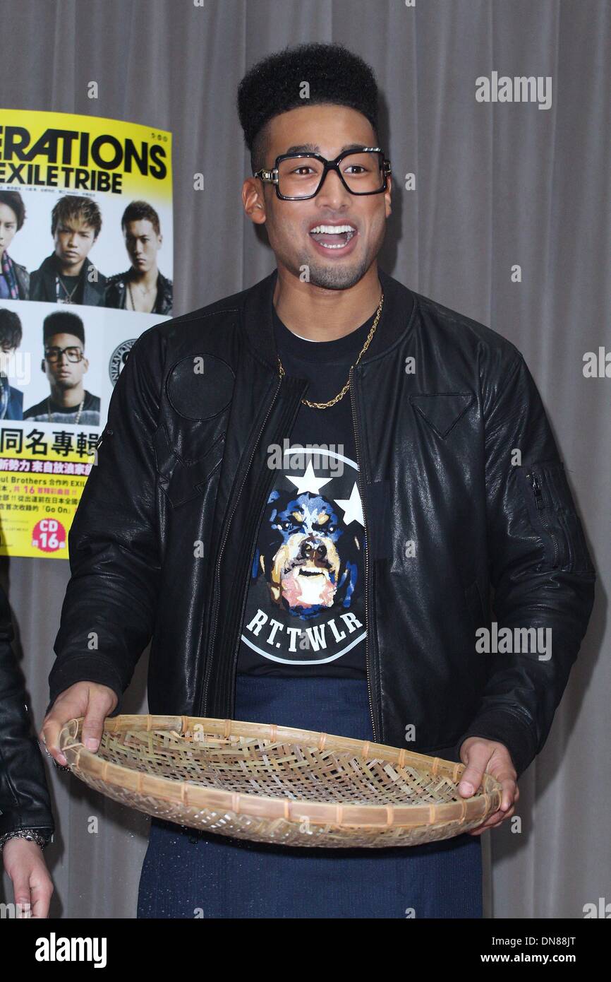 Japanese group GENERATIONS promote their new album in Taipei,China on ...