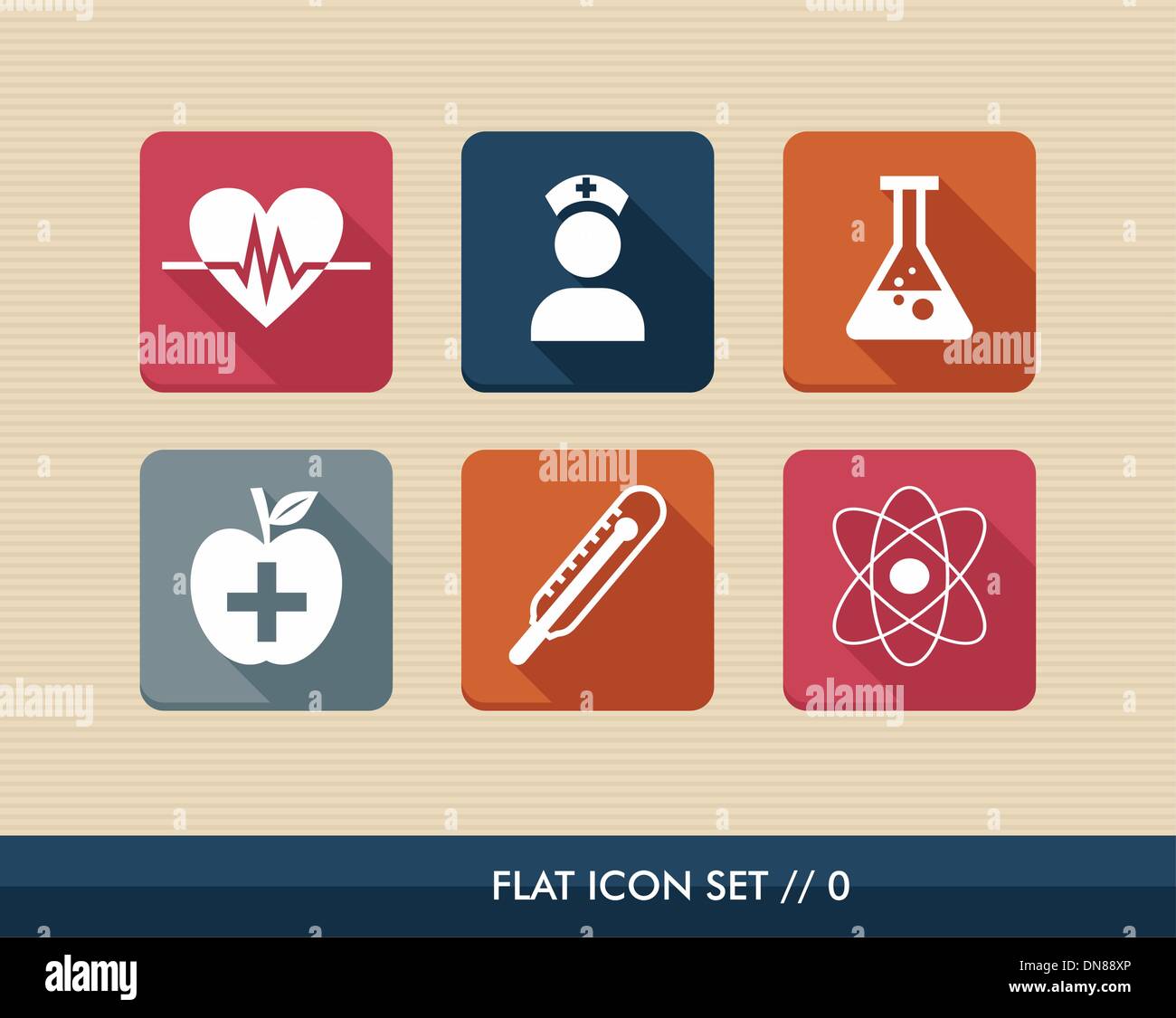 Medical risk care nurse Stock Vector Images - Alamy