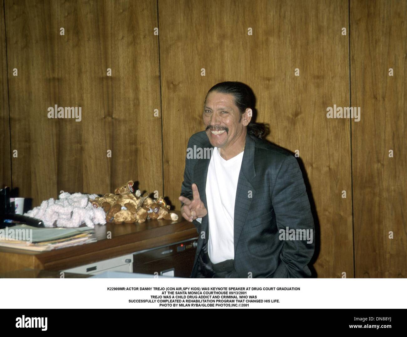 Sept. 14, 2001 - K22909MR:ACTOR DANNY TREJO (CON AIR,SPY KIDS) WAS ...