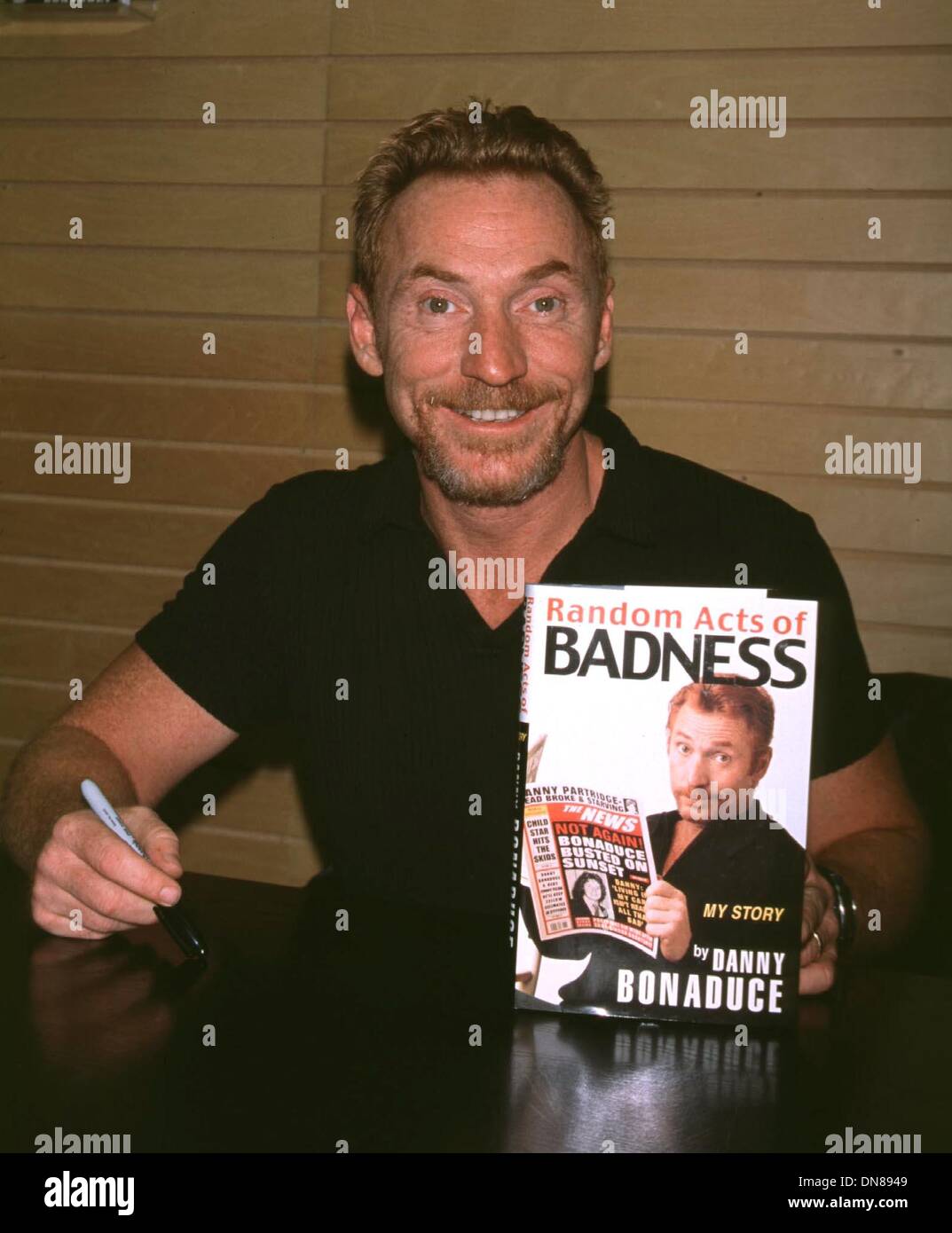 Nov. 14, 2001 - K23379MR: DANNY BONADUCE ''RANDOM ACTS OF BADNESS ...
