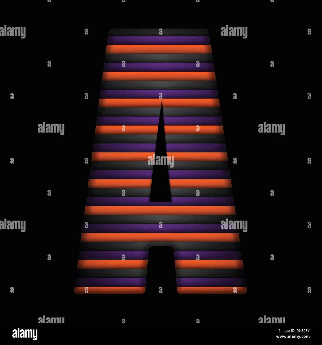 Black and orange stripe hi-res stock photography and images - Alamy