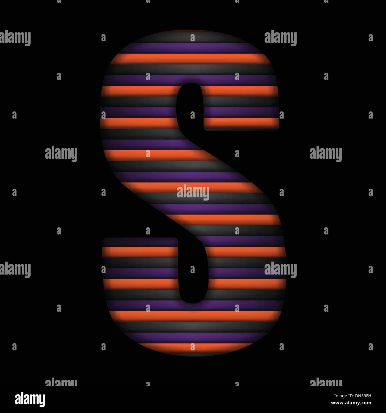Black alphabet letters hi-res stock photography and images - Alamy