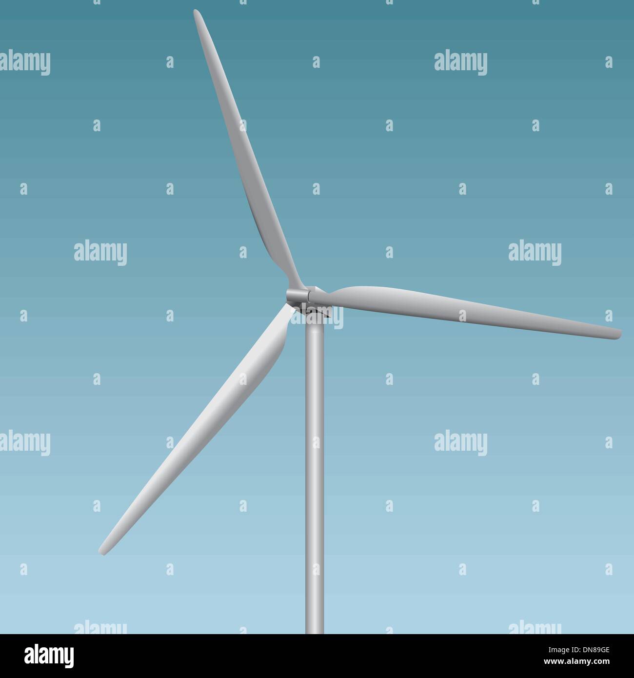 Wind turbine generator Stock Vector Images - Alamy