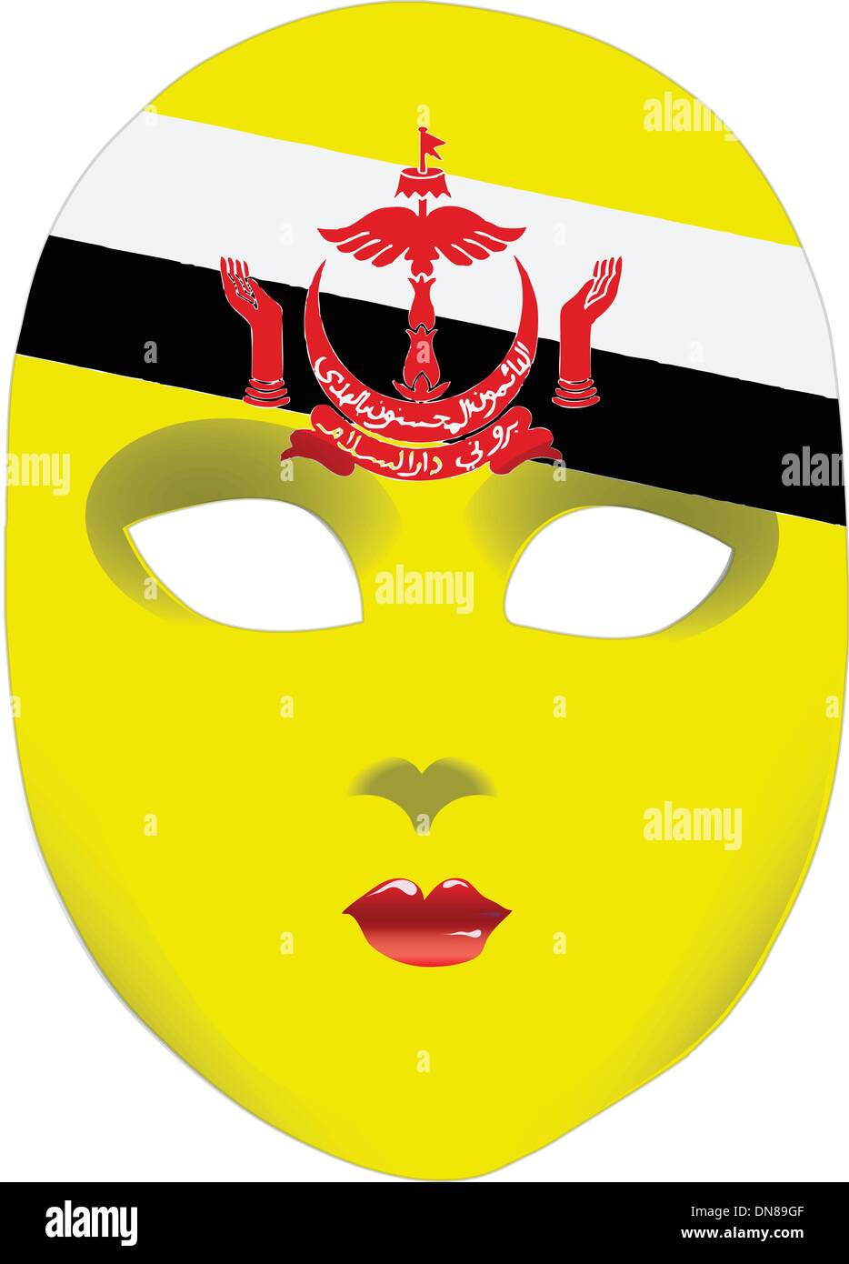 Camouflage mask Stock Vector Images - Alamy
