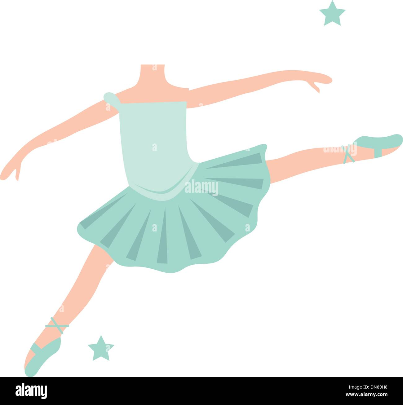 Vintage ballerina Stock Vector Images - Alamy