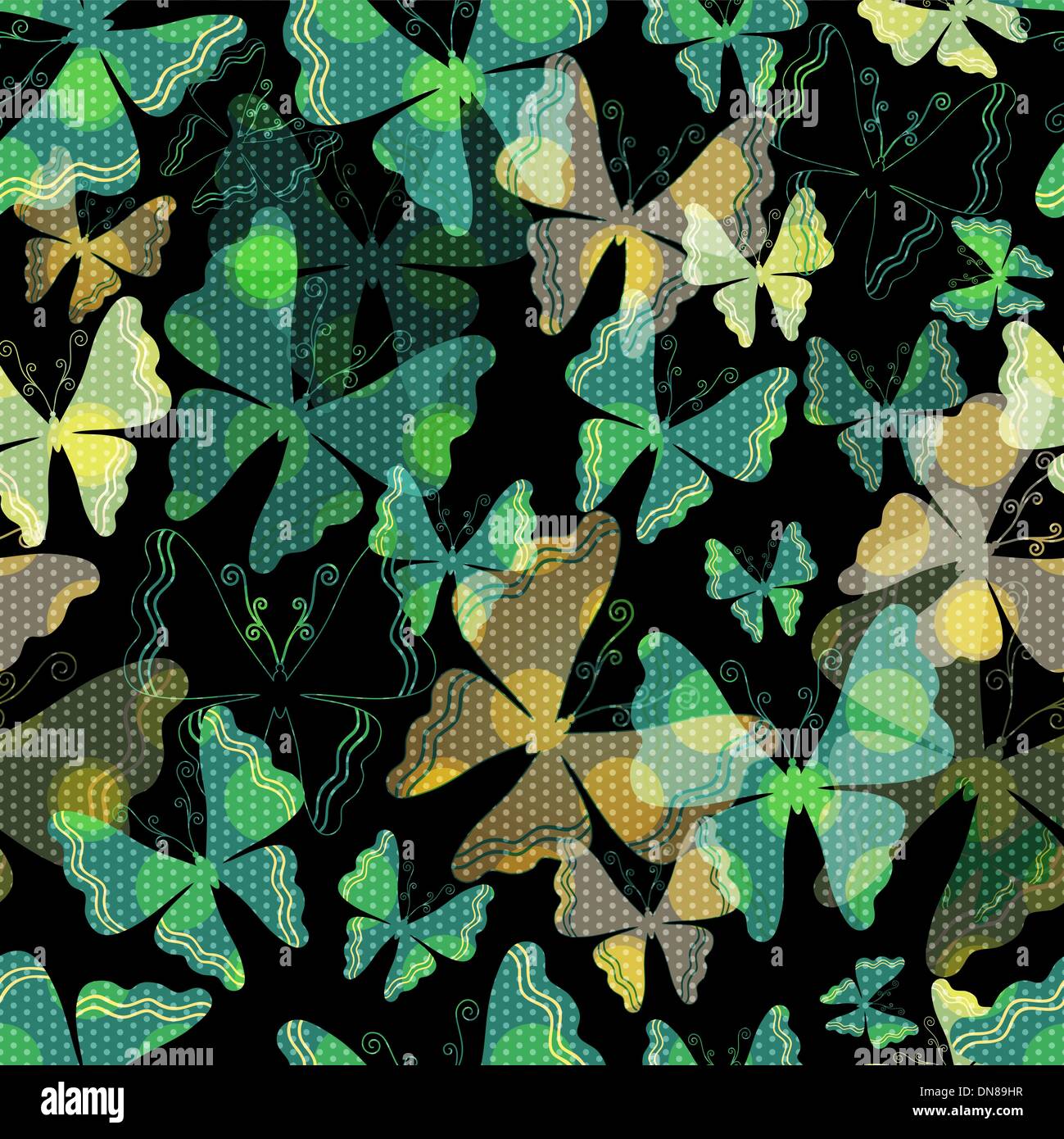 Dark seamless pattern hi-res stock photography and images - Alamy