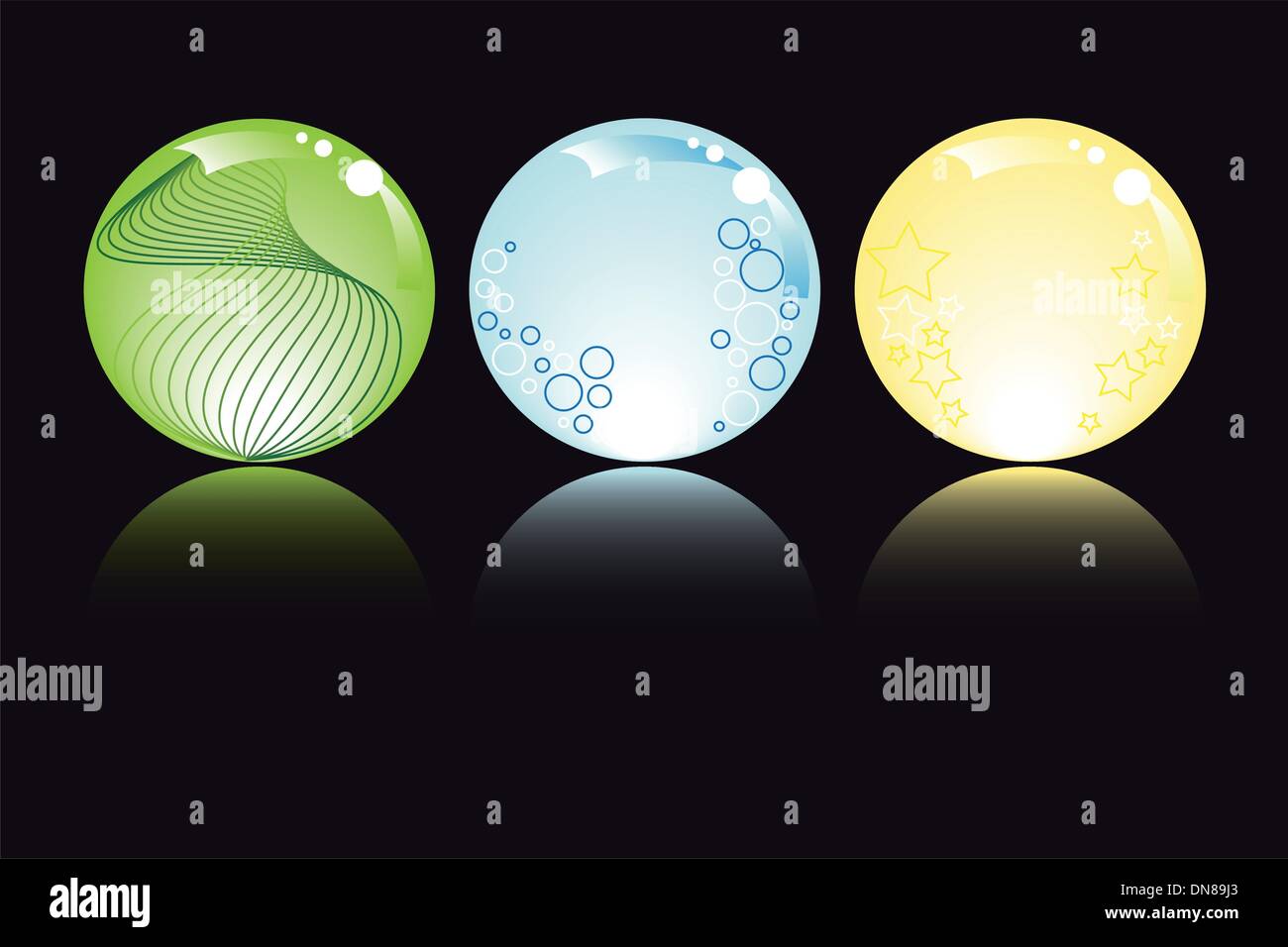 Light green sphere Stock Vector Images - Alamy