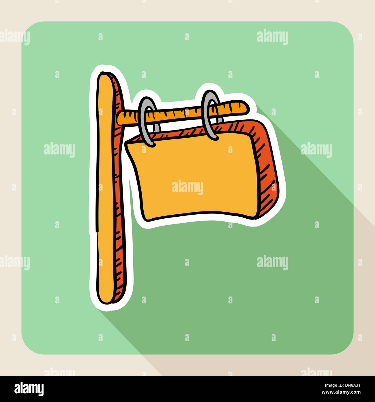 Real estate sold sign Stock Vector Images - Alamy