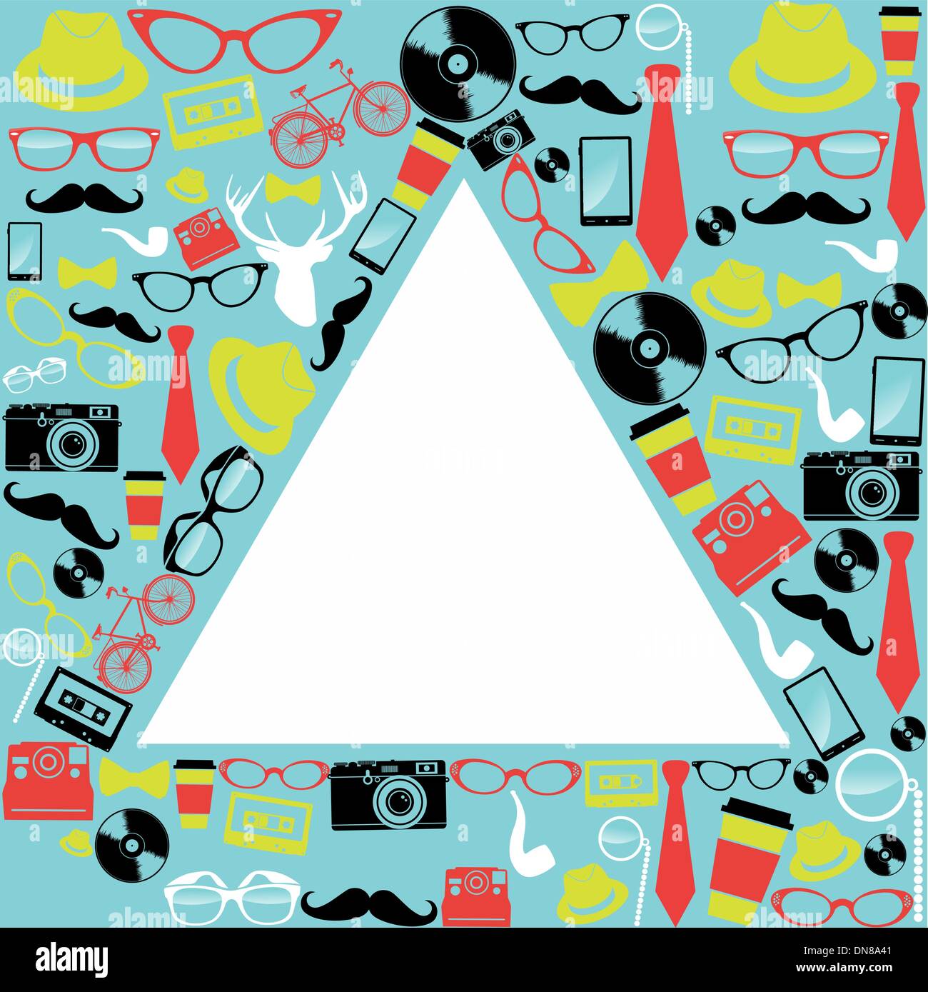 Cup coffee vintage camera Stock Vector Images - Alamy