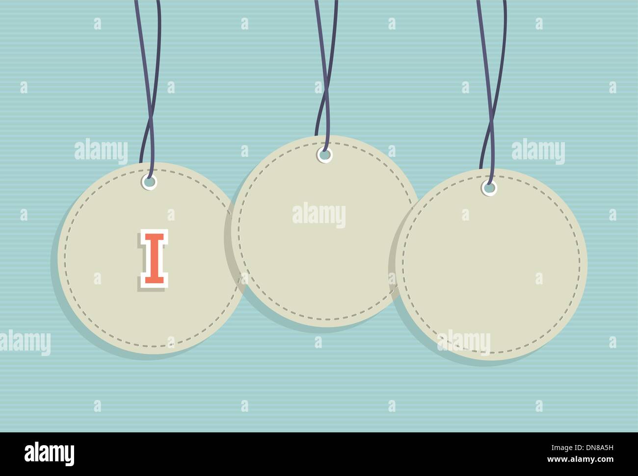 Hanging Vintage badges set Stock Vector Image & Art - Alamy
