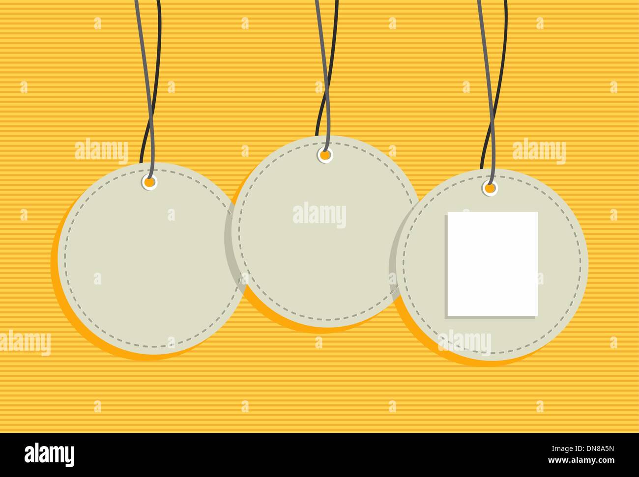 Hanging entertainment badges Stock Vector Image & Art - Alamy