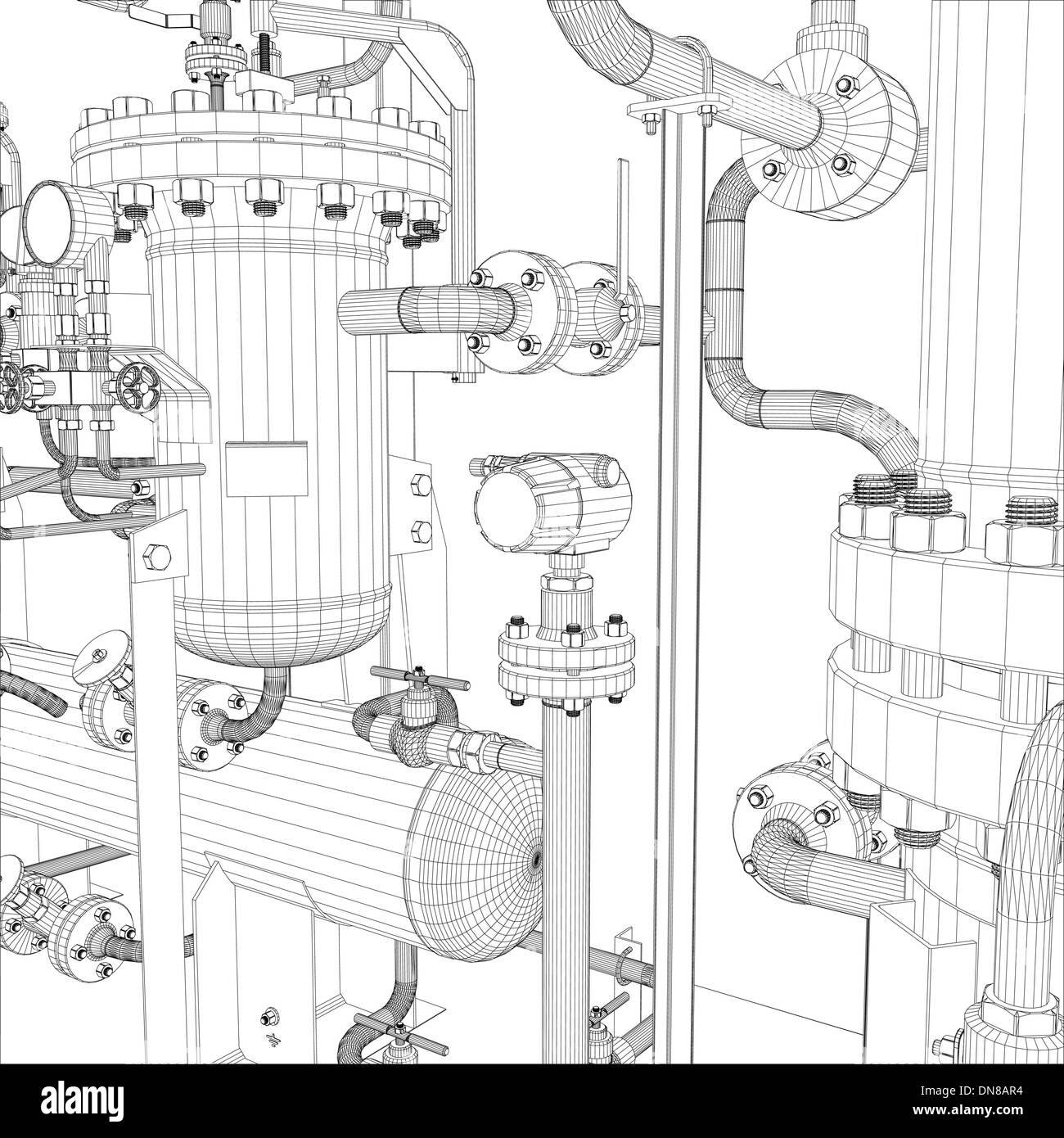 Steel tube frame hi-res stock photography and images - Alamy