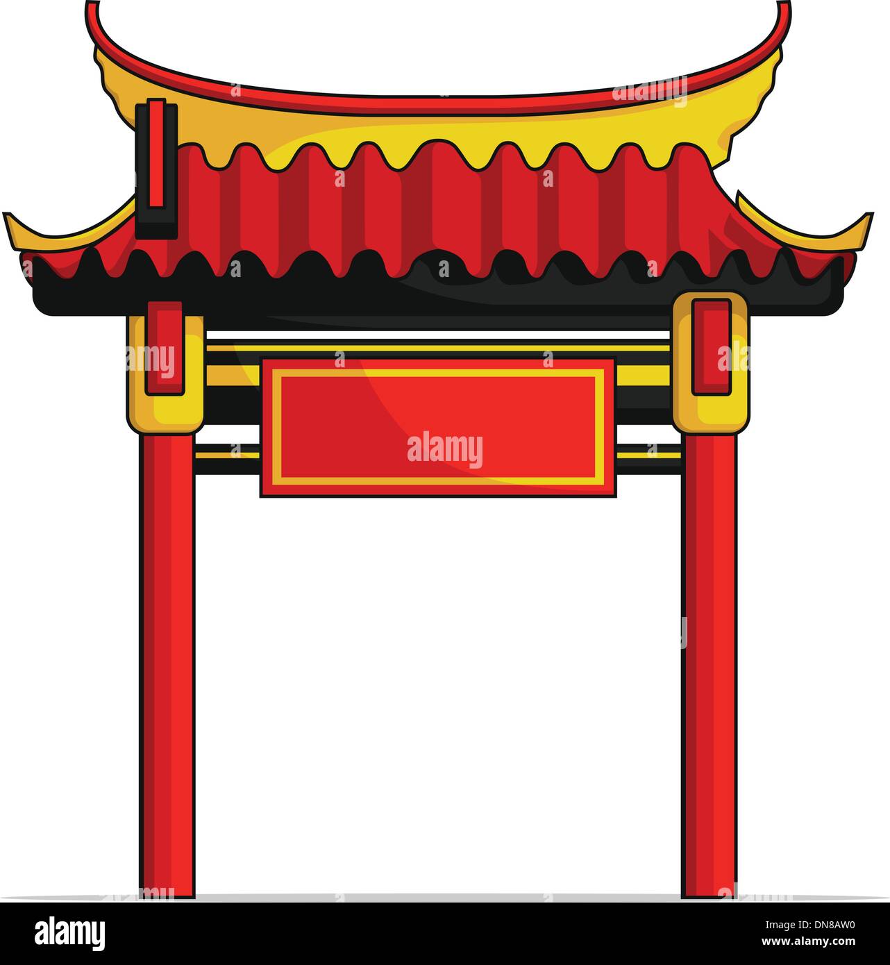 Chinese gate hi-res stock photography and images - Alamy
