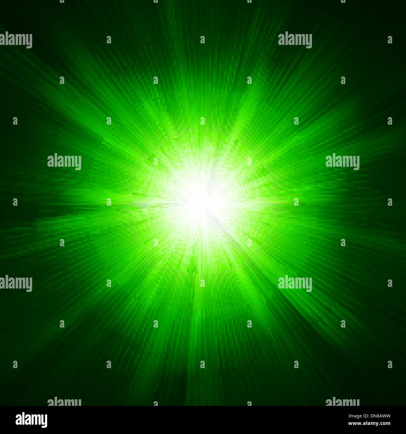 Green color design with a burst. EPS 10 Stock Vector Image & Art - Alamy