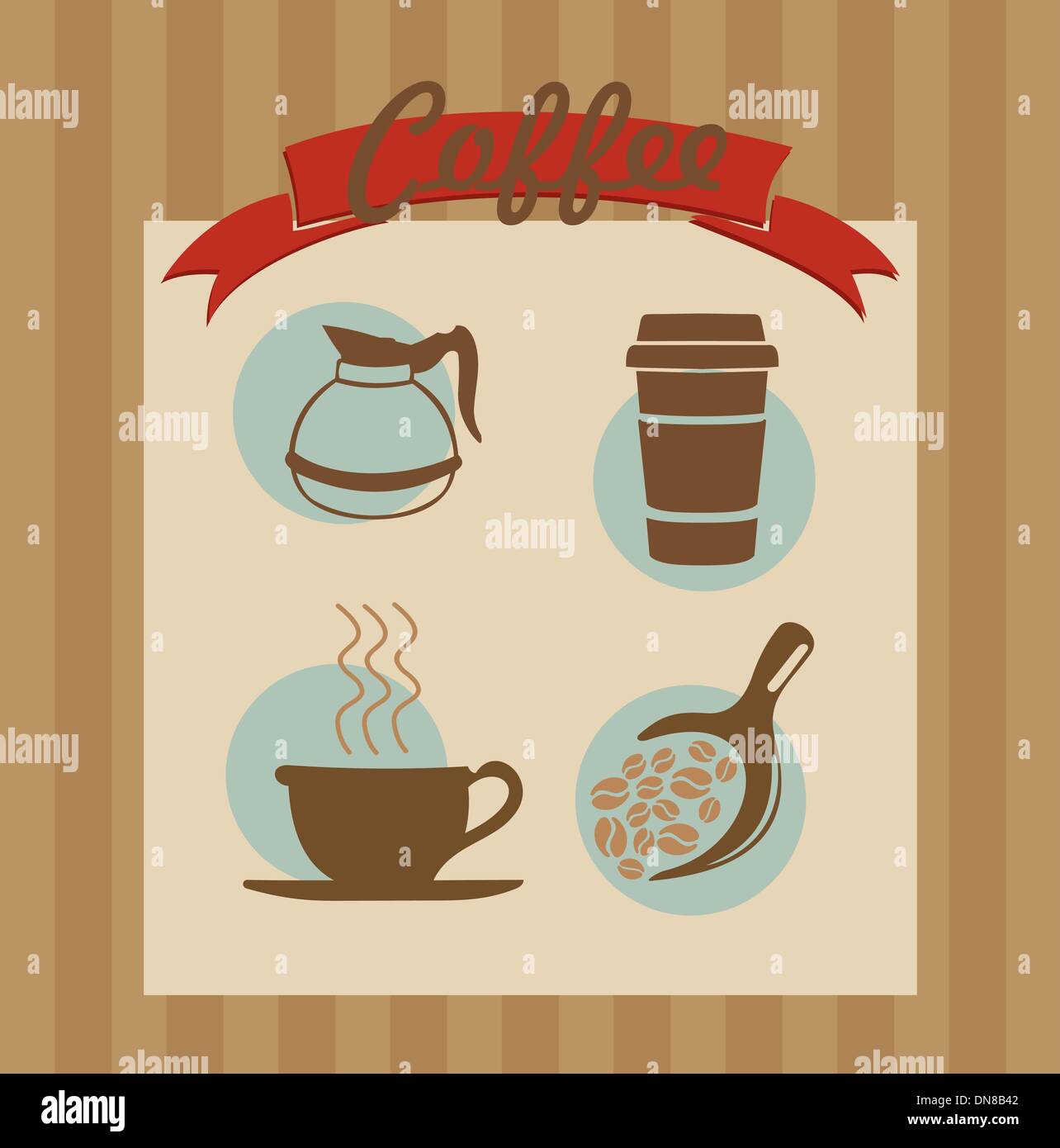 Coffee shop poster hi-res stock photography and images - Alamy