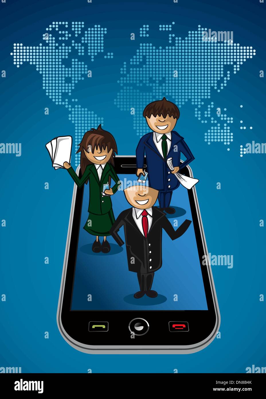 World concept communication people Stock Vector Images - Alamy