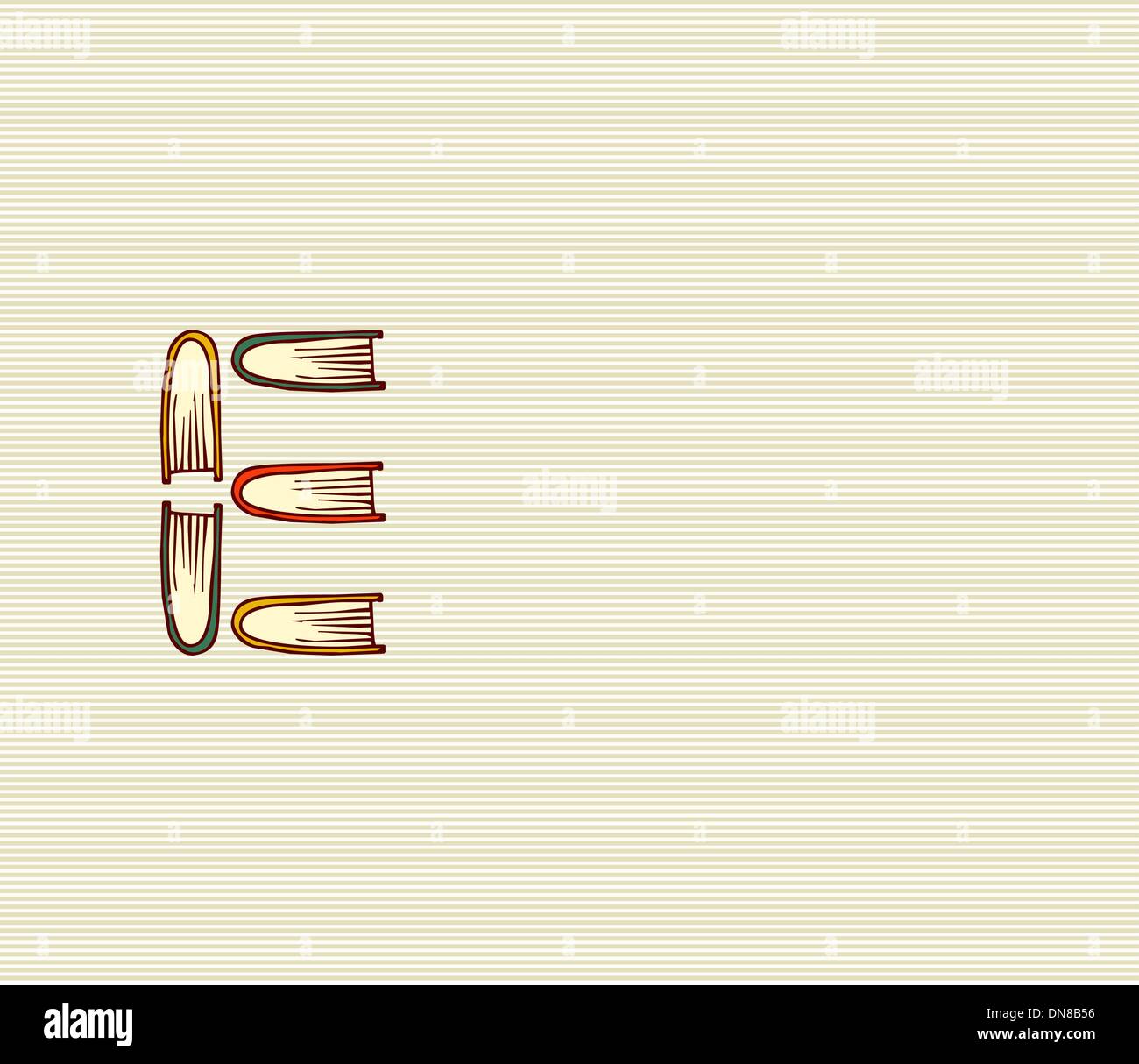 Circle text book hand Stock Vector Images - Alamy