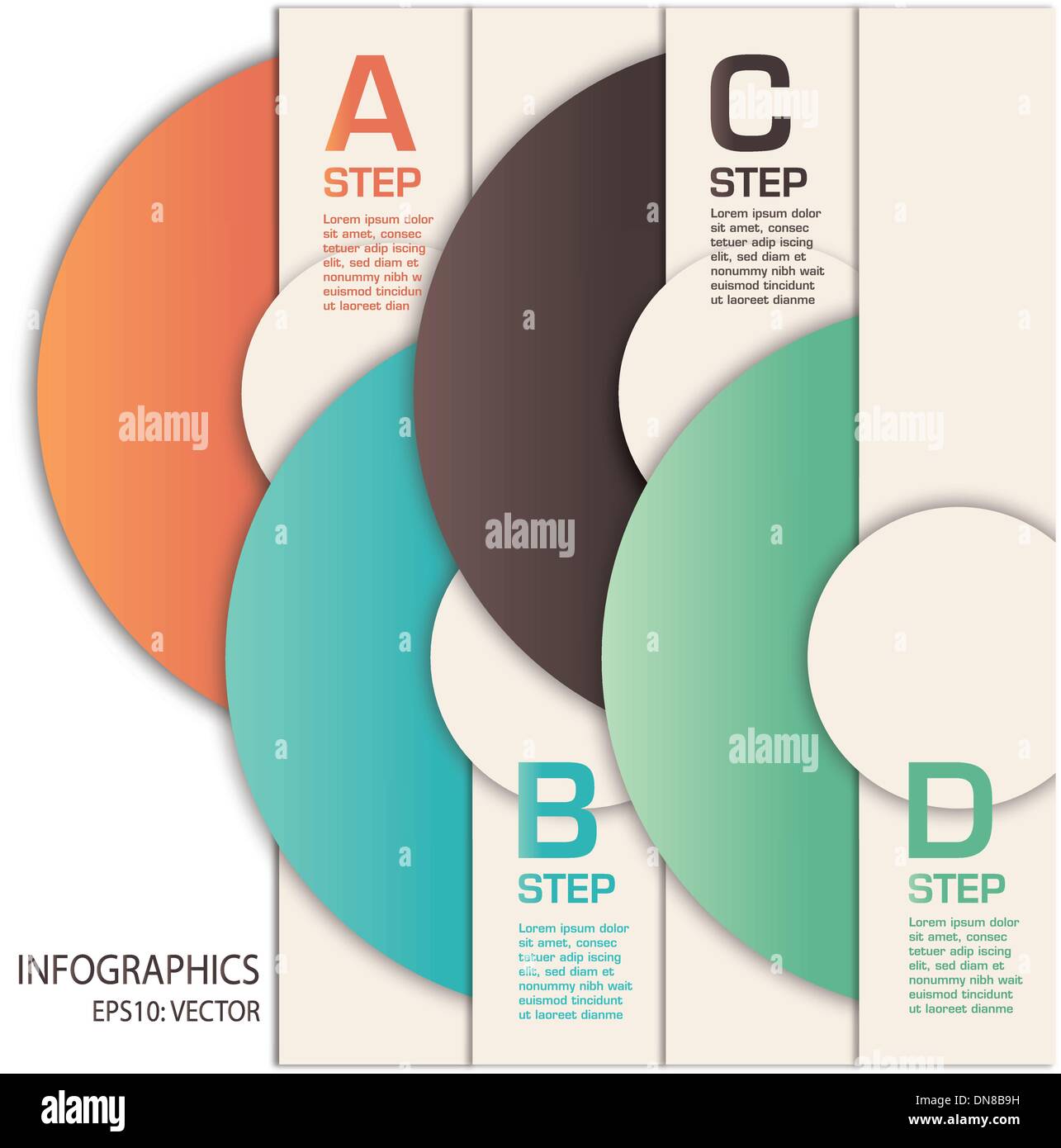 10 step infographics hi-res stock photography and images - Alamy