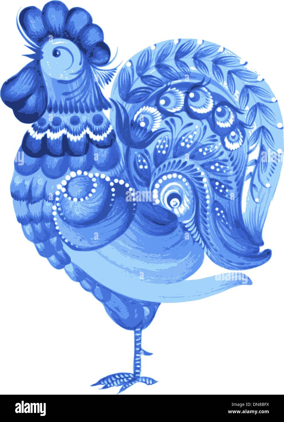 Rooster flower hi-res stock photography and images - Alamy