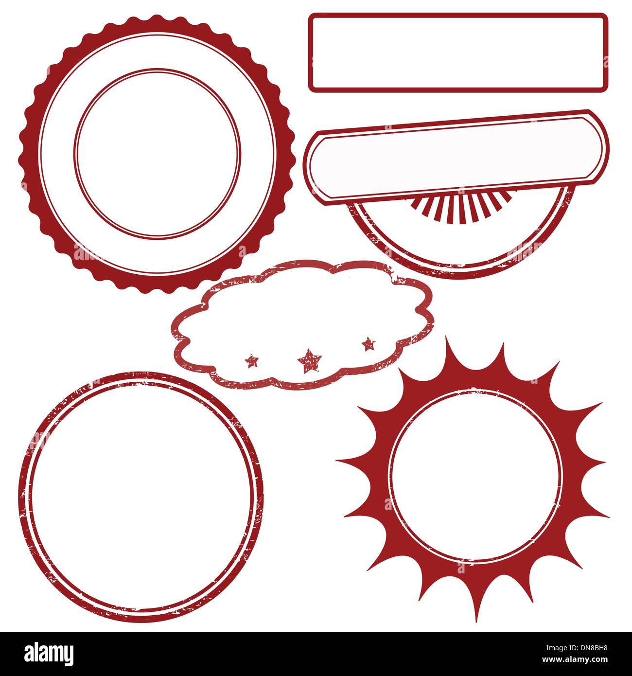 Empty dirty banner black Stock Vector Images - Alamy