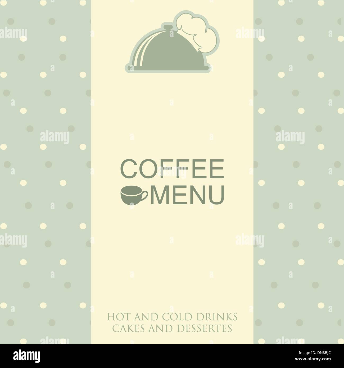Menu restaurant cafe template design hi-res stock photography and ...