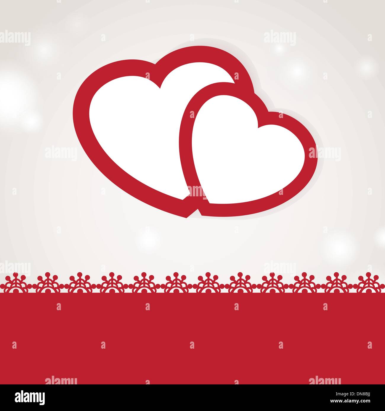 Pink hearts texture text Stock Vector Images - Alamy