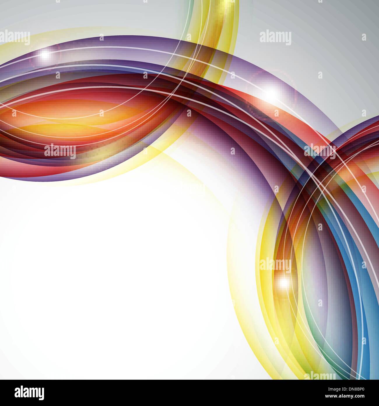 colorful vertical vector template with swirls Stock Vector Image & Art ...