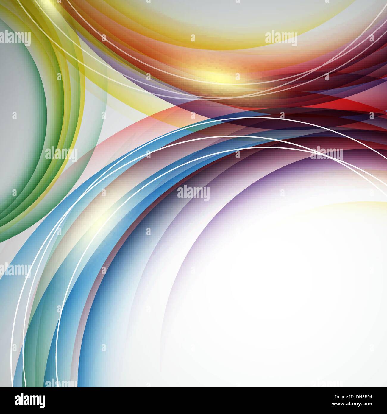 colorful vertical vector template with swirls Stock Vector Image & Art ...