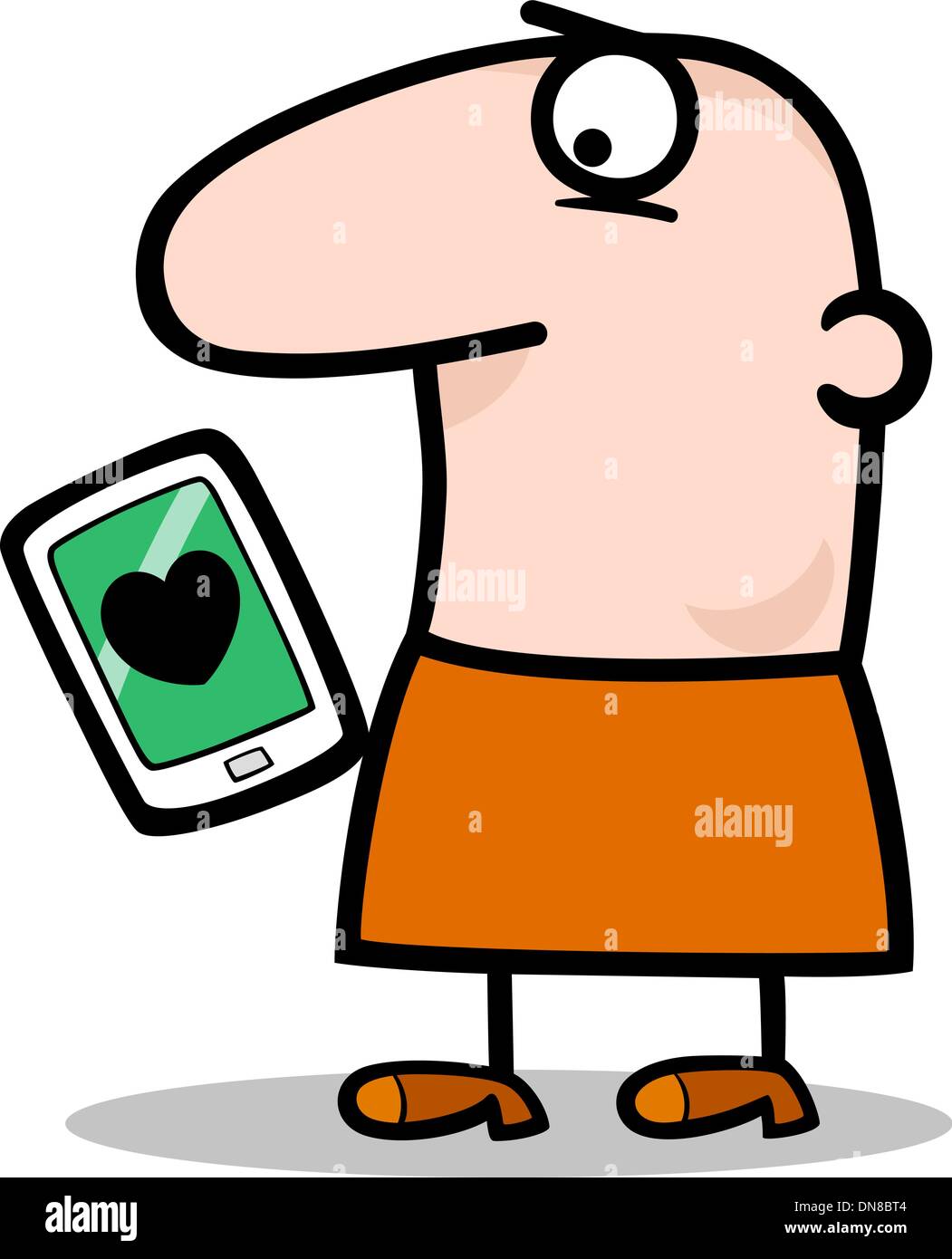 Comic drawing tablet Stock Vector Images - Alamy