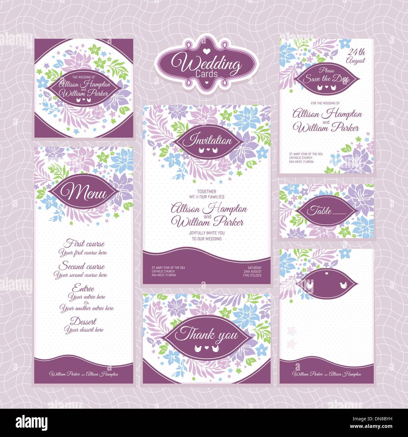 Wedding thank you cards hi-res stock photography and images - Alamy