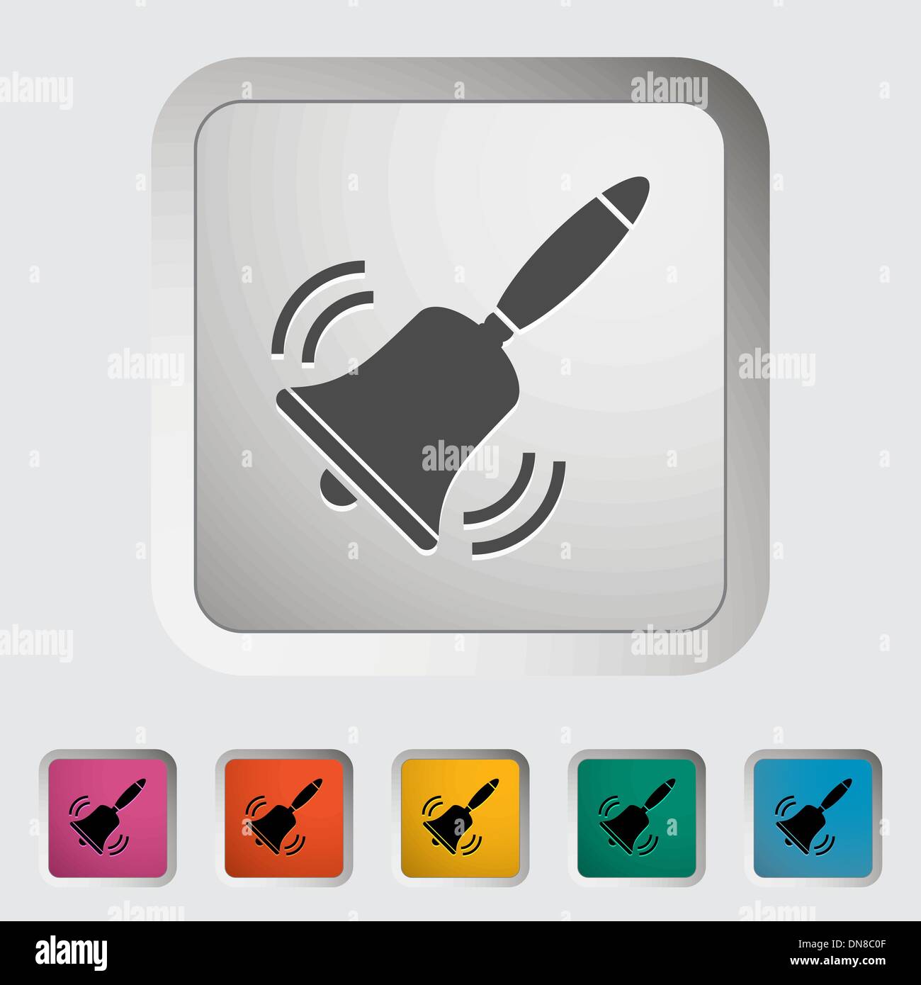 Ringing bell call icon hi-res stock photography and images - Alamy