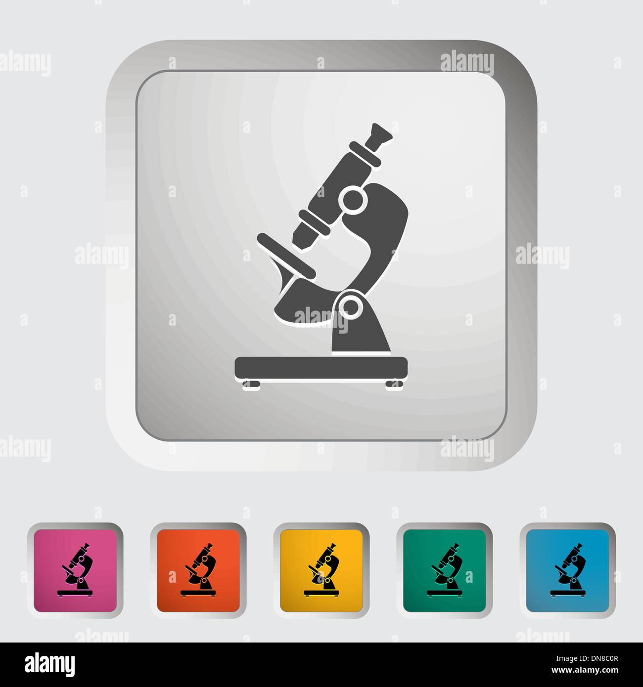 Microscope Art Stock Vector Images - Alamy