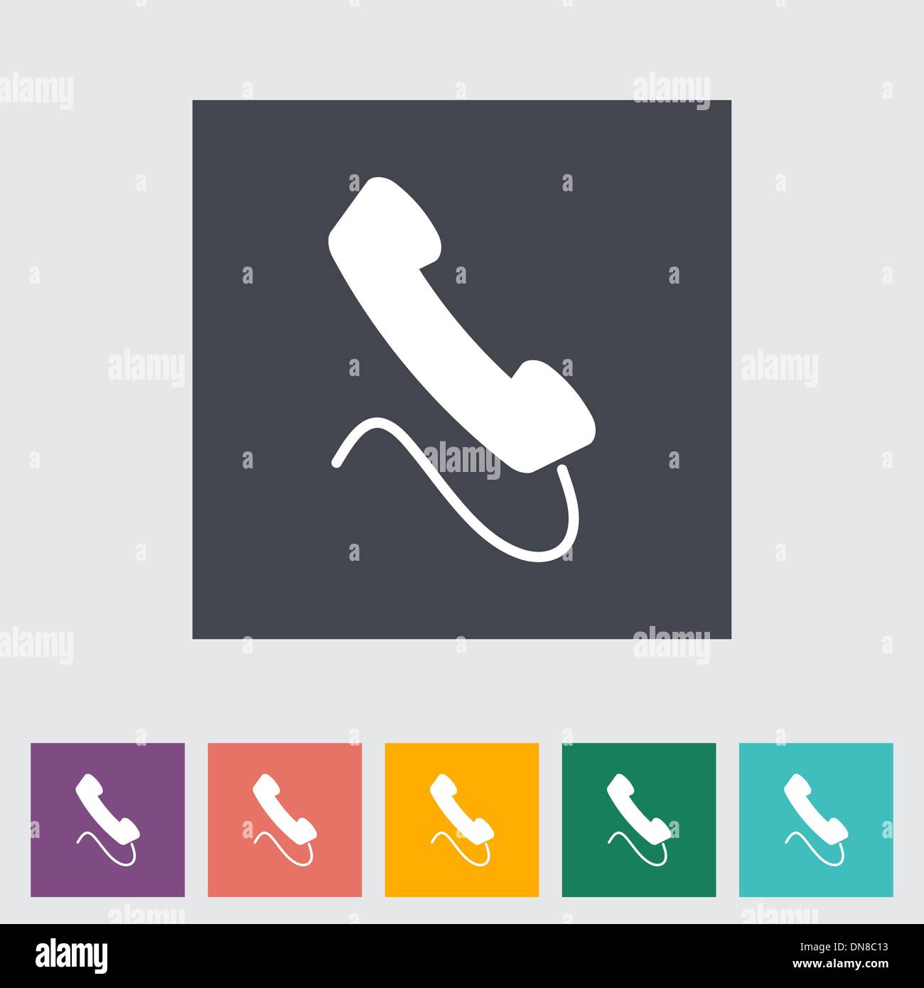 Phone screen number Stock Vector Images - Alamy