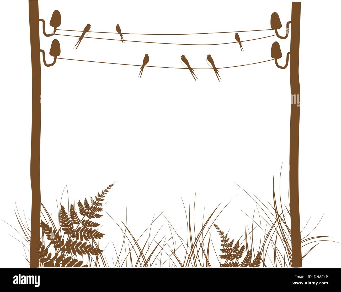 Rural line Stock Vector Images - Alamy