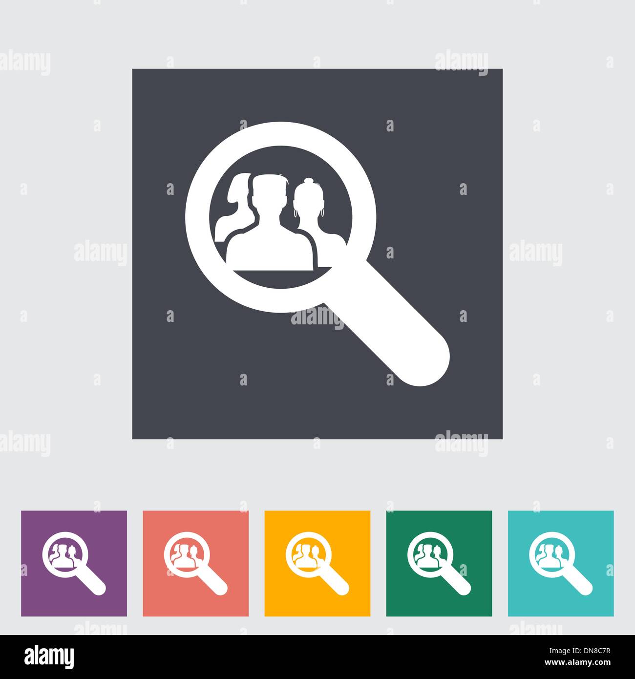 Find my friends Stock Vector Images - Alamy