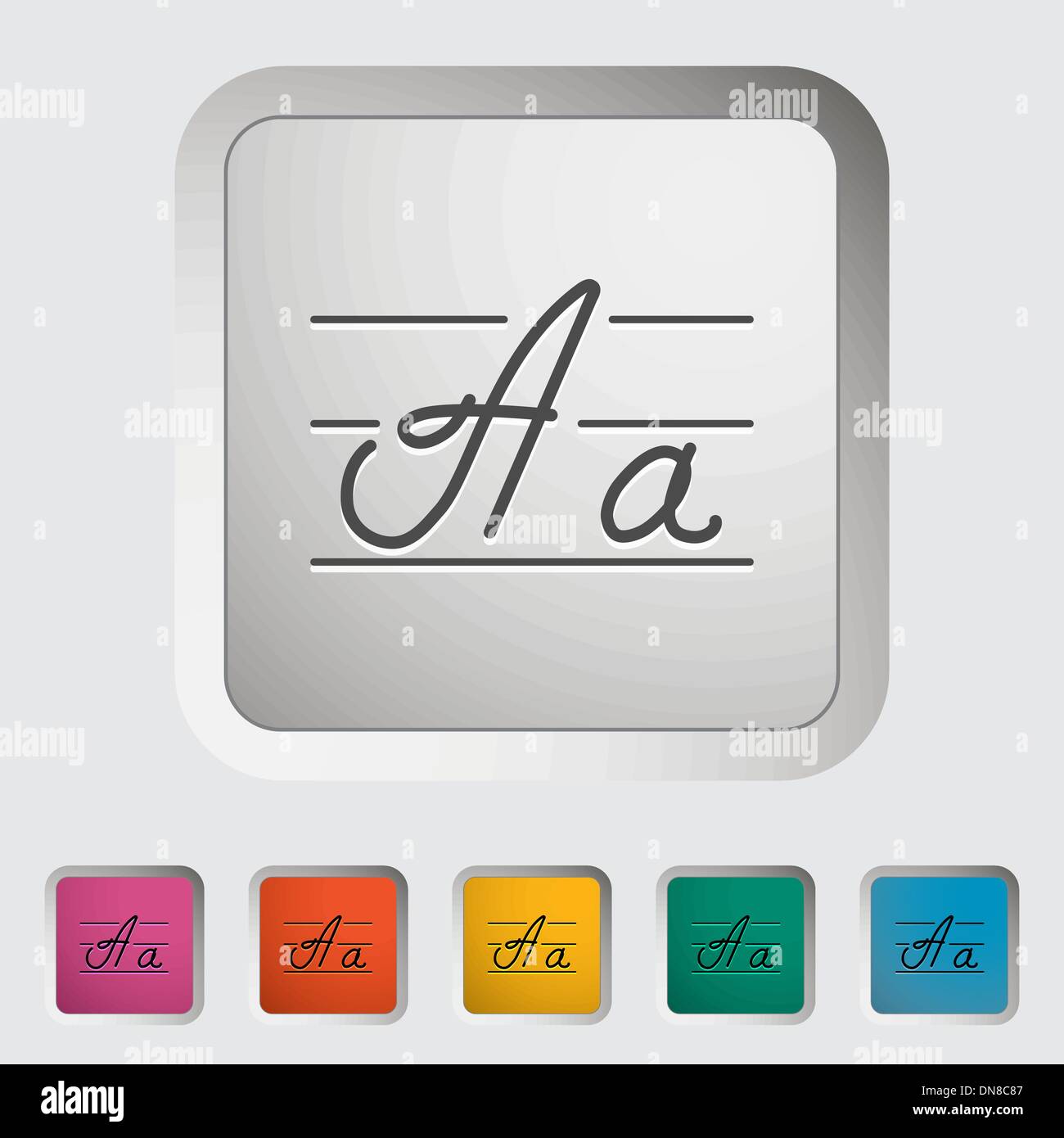 Writing words text in Stock Vector Images - Alamy