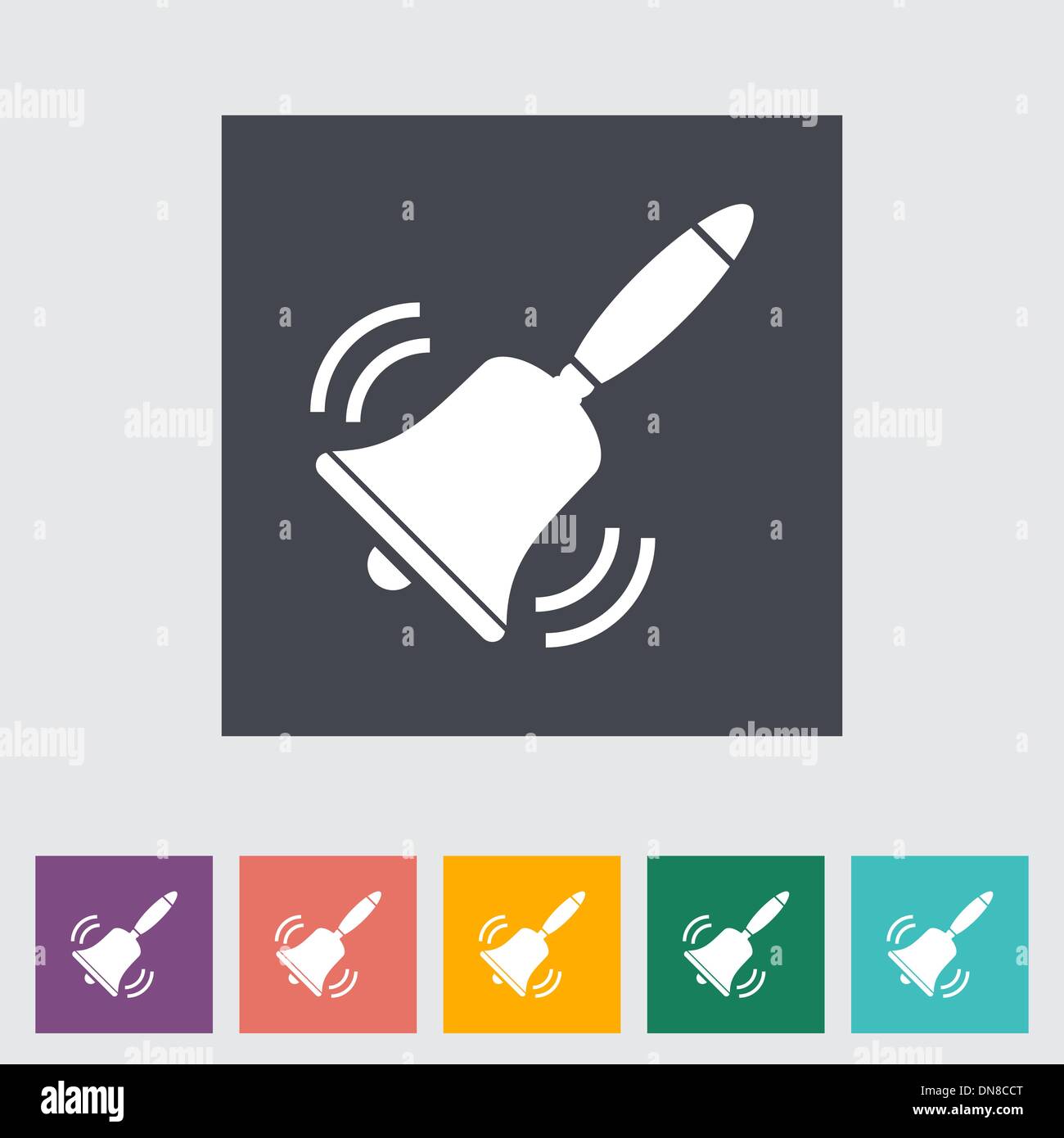 Bell icon image hi-res stock photography and images - Alamy