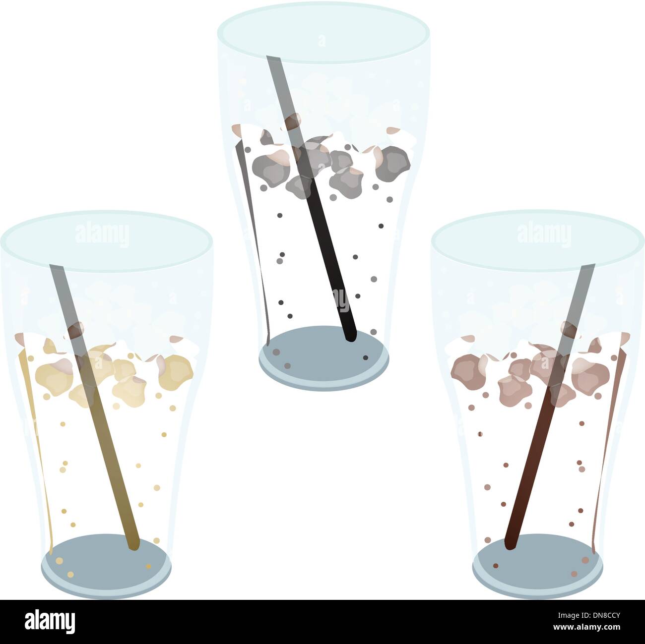 Coffee ice in take Stock Vector Images - Alamy