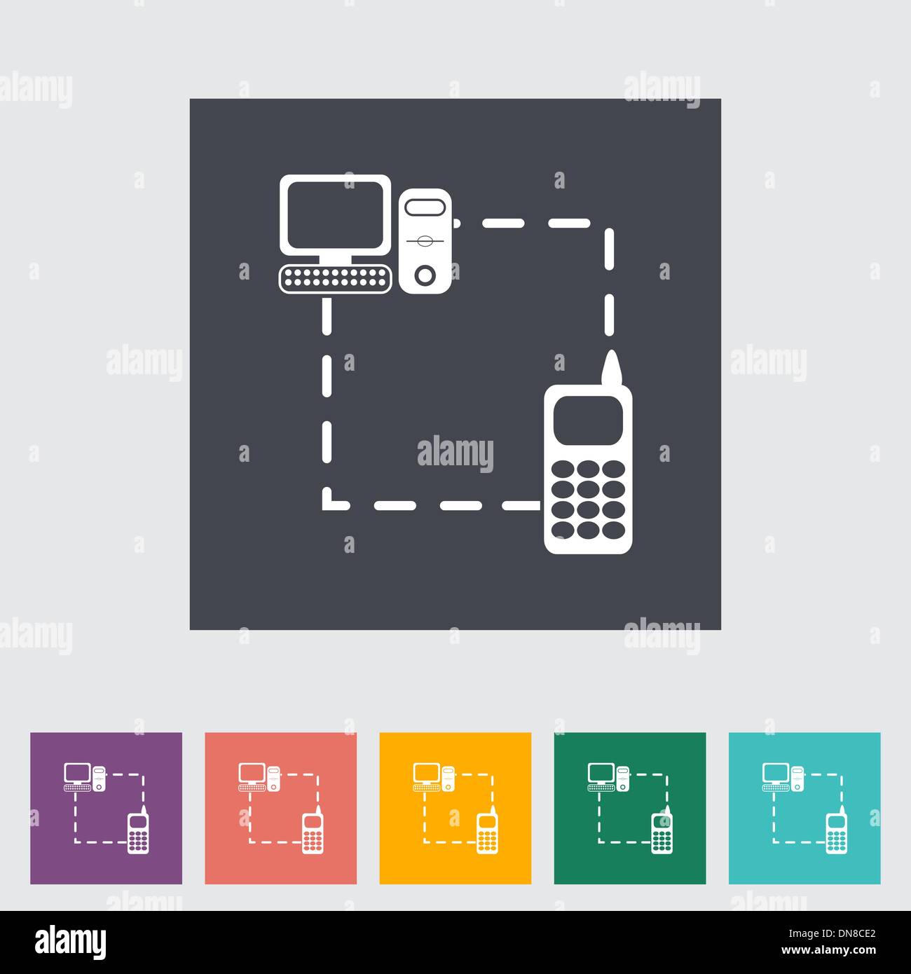 Sync vector vectors hi-res stock photography and images - Alamy