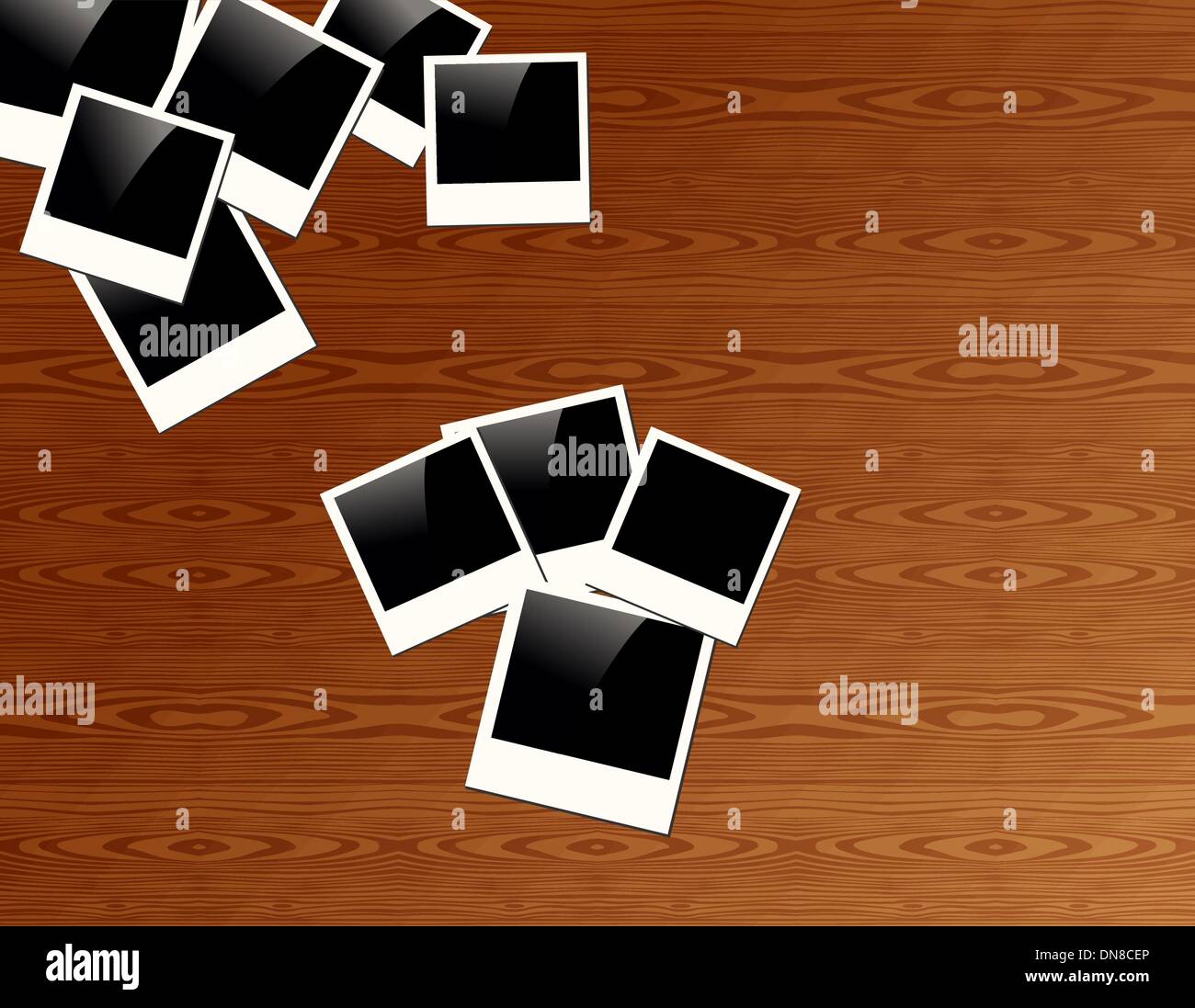 Retro instant photo frame background Stock Vector Image & Art - Alamy