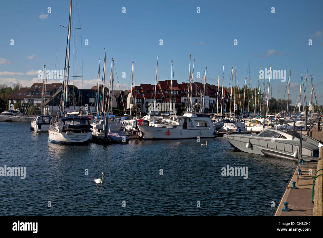 Hythe marina village hi-res stock photography and images - Alamy