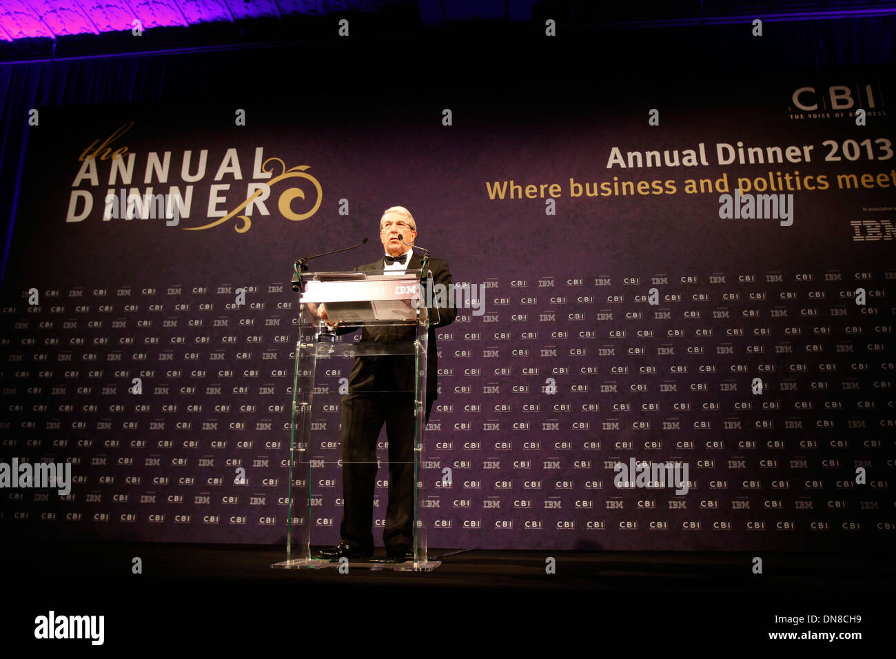 CBI annual dinner at Grosvenor House Hotel Stock Photo - Alamy