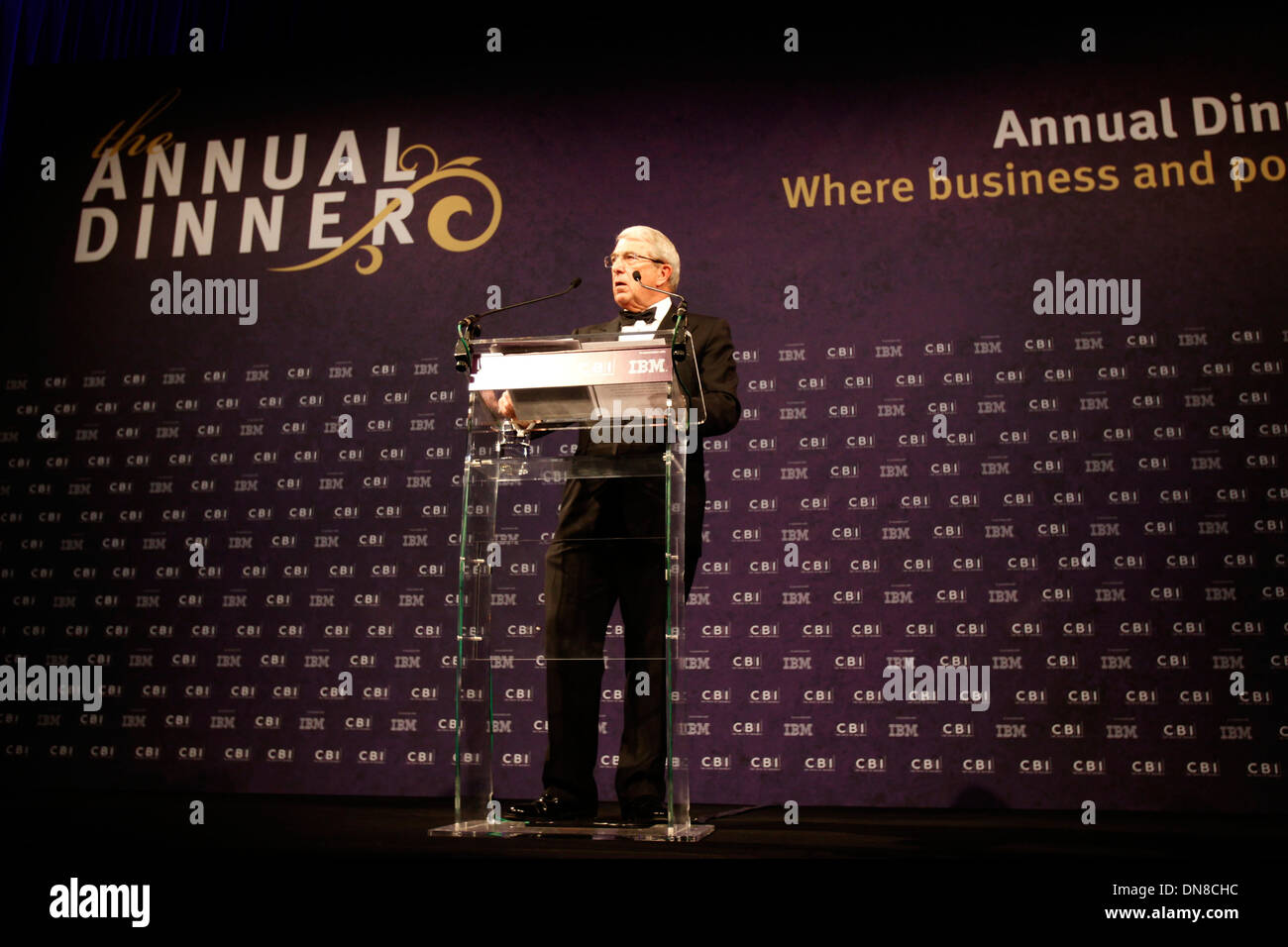 CBI annual dinner at Grosvenor House Hotel Stock Photo - Alamy