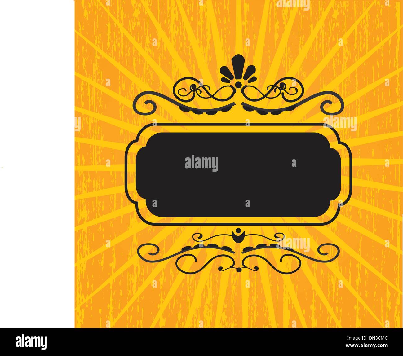 Old victorian frame on Stock Vector Images - Alamy