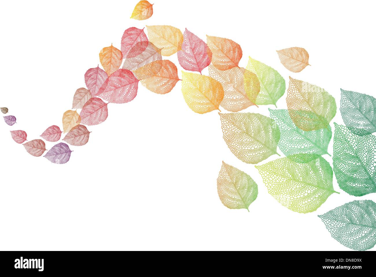 autumn leaves, vector Stock Vector Image & Art - Alamy